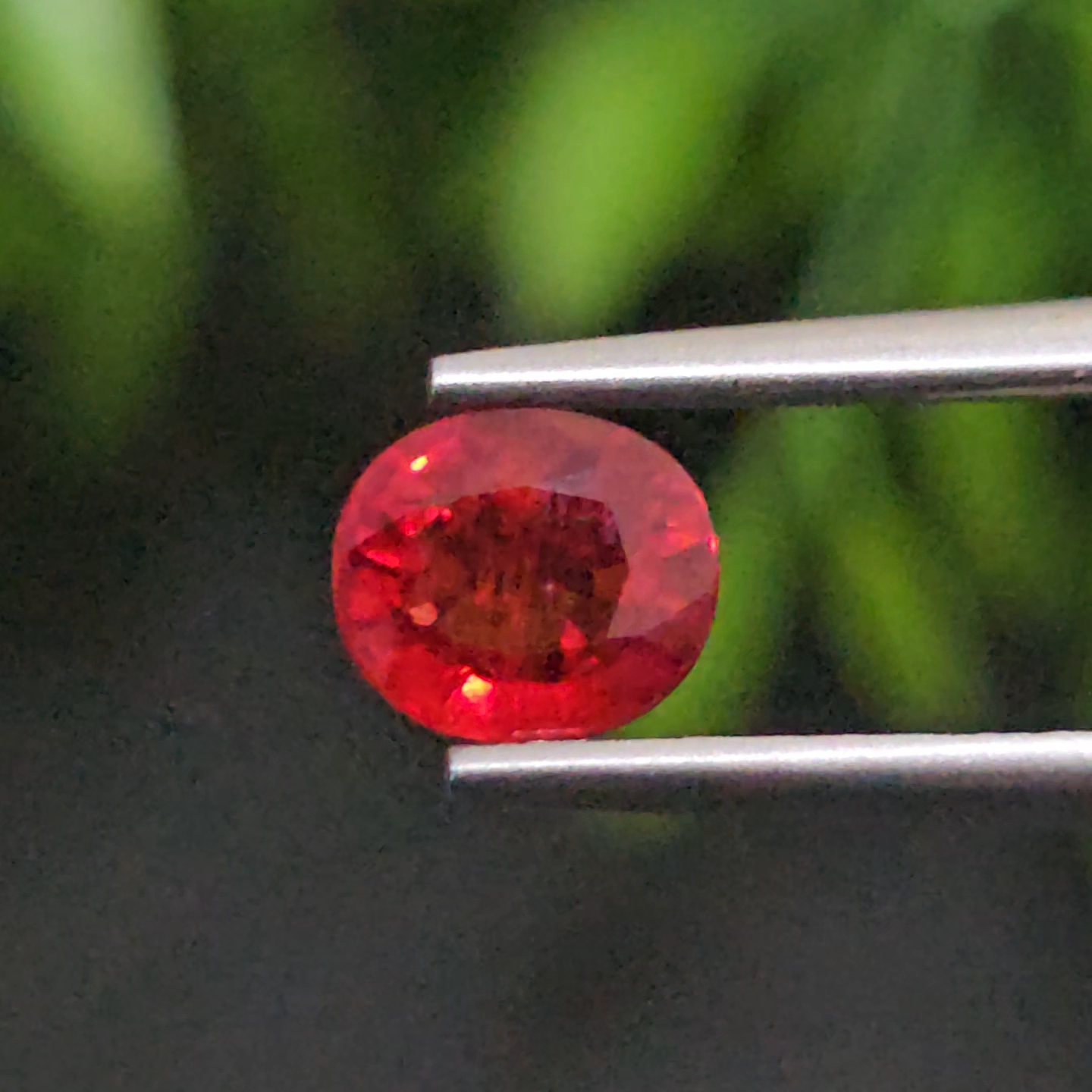 พลอย ทับทิม ซองเจีย Songea Ruby Sapphire 1.13 กะรัต (Cts.) พร้อมใบเซอร์ ...