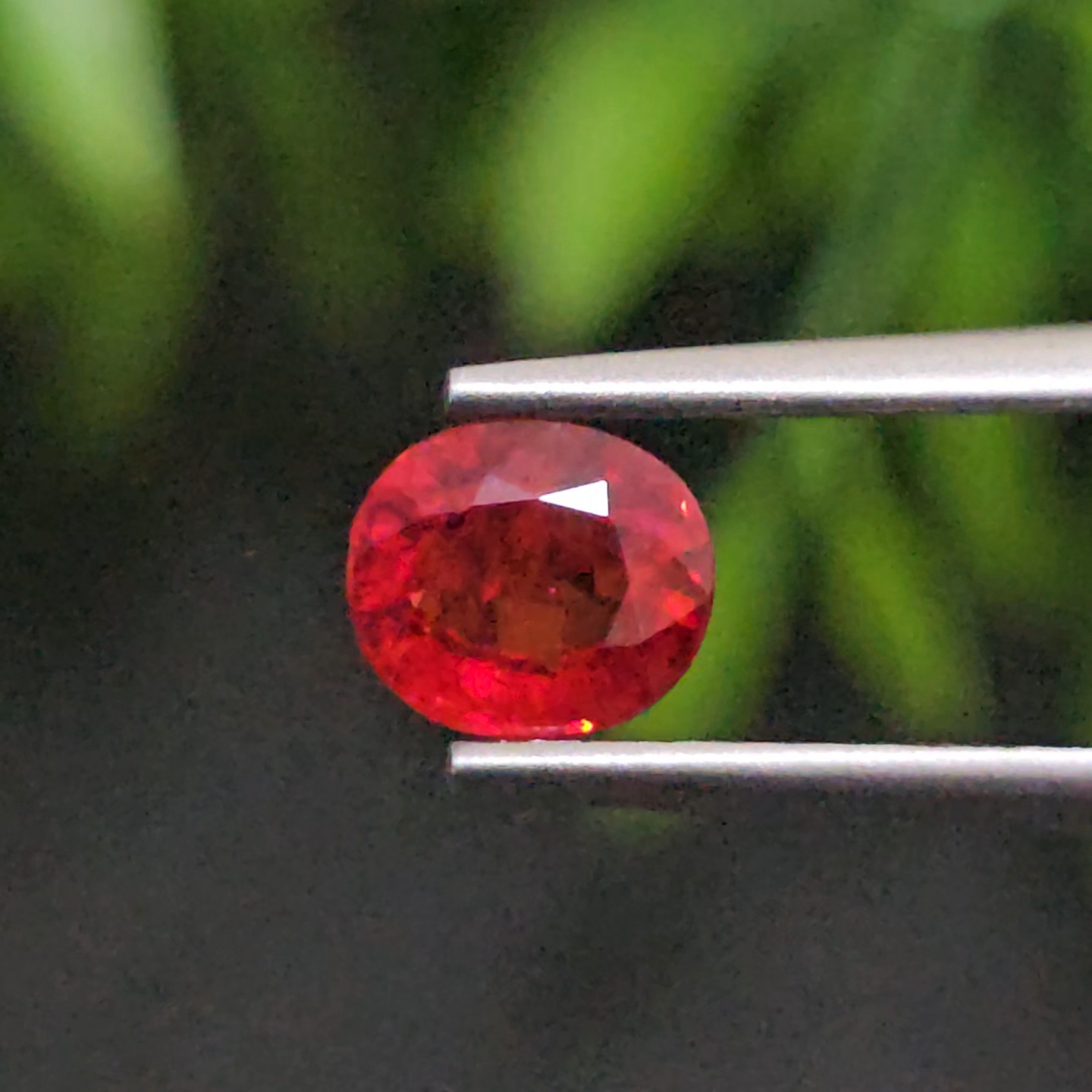 พลอย ทับทิม ซองเจีย Songea Ruby Sapphire 1.13 กะรัต (Cts.) พร้อมใบเซอร์ ...