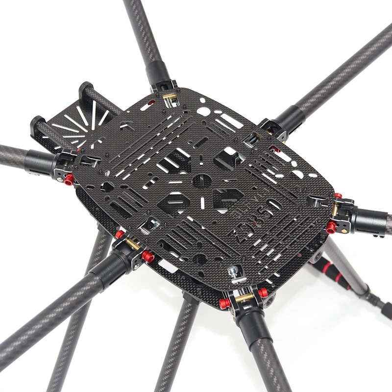 เฟรมโดรน ZD850 Pro V2 6แขน Hexcopter Frame 850mm Folding Carbon Fiber ...